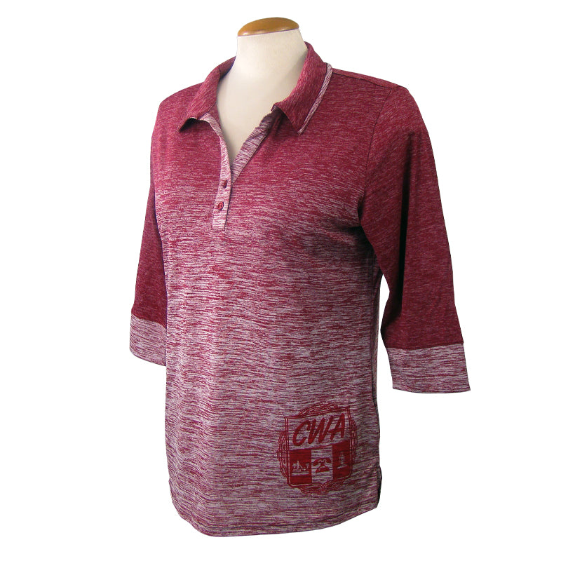 CWA Women's Gradient 3/4 Sleeve Performance Shirt – My Union Store USA